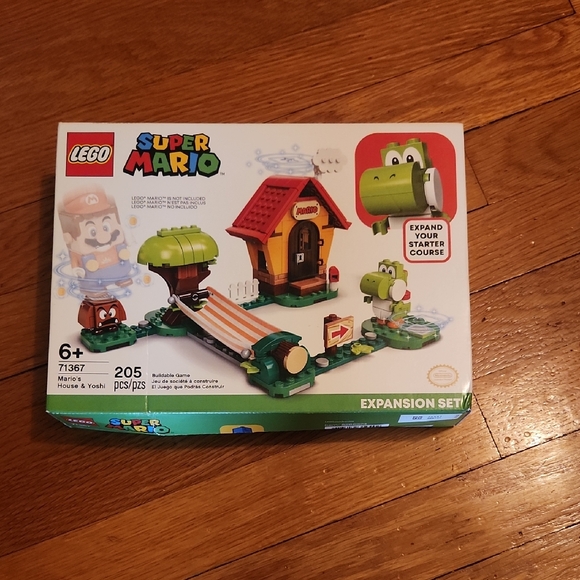 Lego | Toys | Lego Super Mario Expansion Set Marios House And Yosh Nwt ...